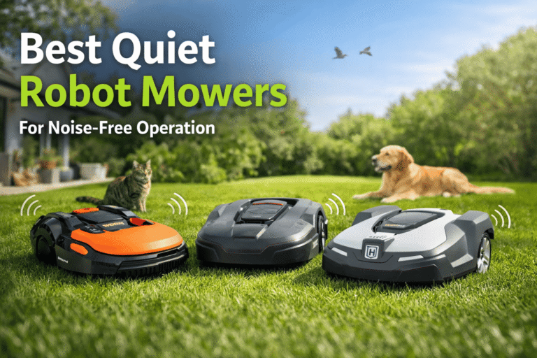 Best Robot Lawn Mowers for Noise Free Operation